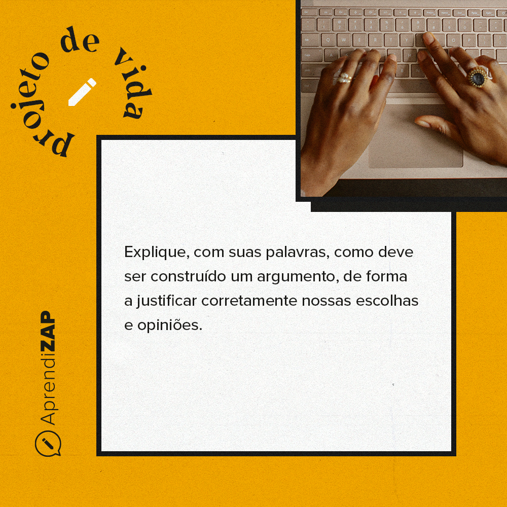 O que é um argumento? | AprendiZAP