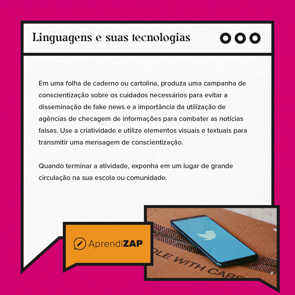 Fake news e o processo de checagem de informações | AprendiZAP