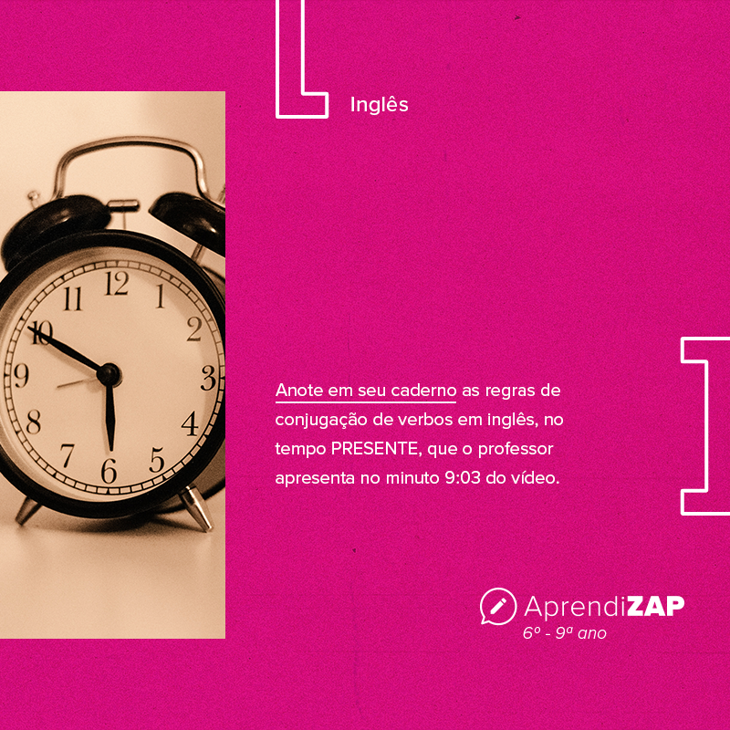 Conjugation of Verbs: Simple Present (Conjugação de verbos: Presente ...