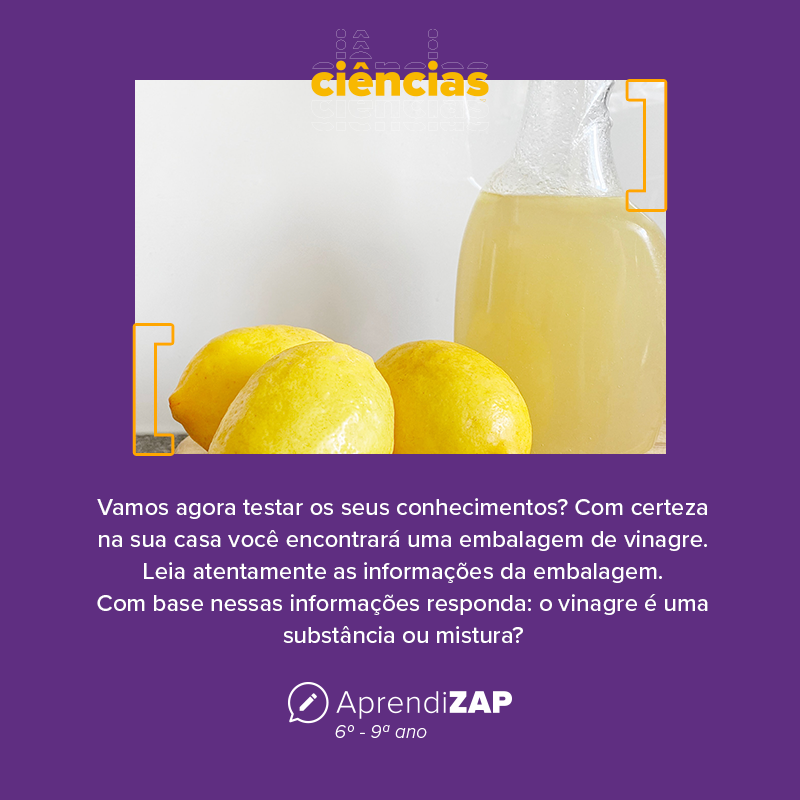 Observando: substância ou mistura? | AprendiZAP