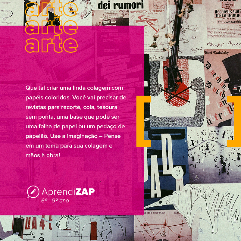 Colagem Cubista | AprendiZAP