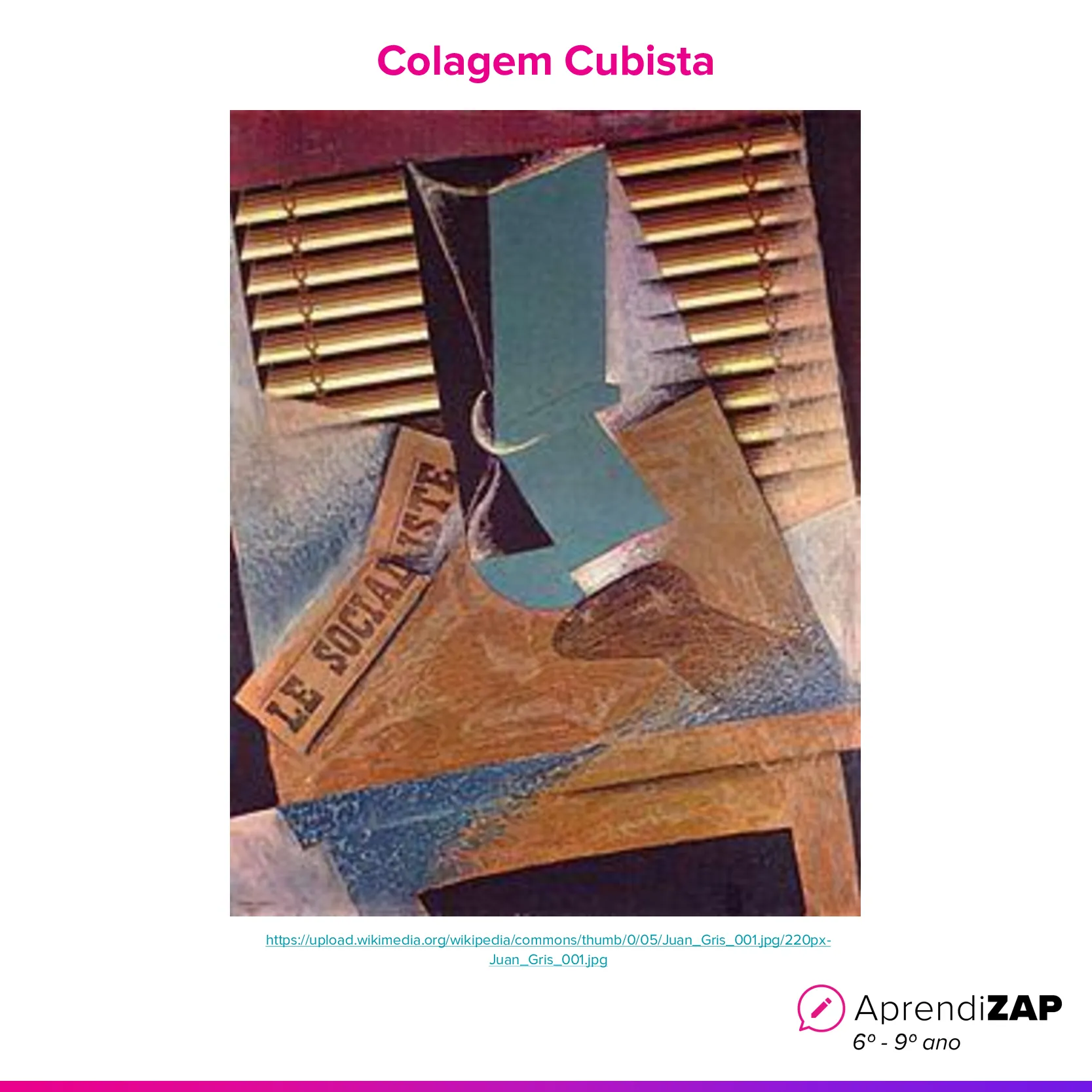 Colagem Cubista | AprendiZAP
